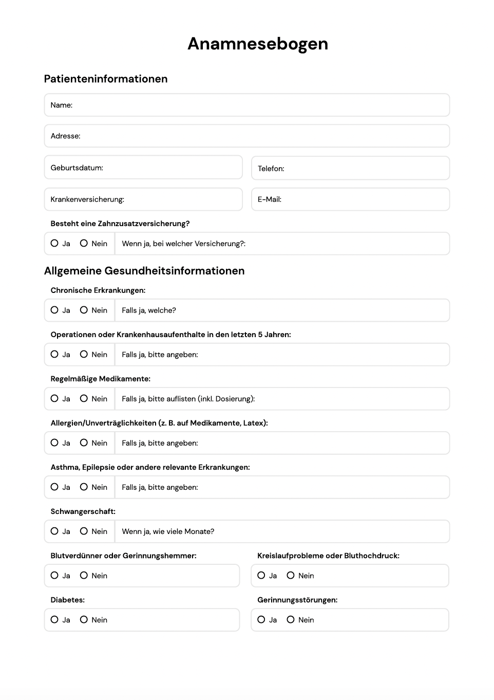 Heil- und Kostenplan erstellen: Anleitung | Roger